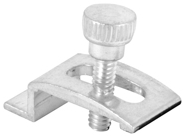 Storm Door Panel Clip with Screws, 1/4", Aluminum, 8Pack - Traditional ...