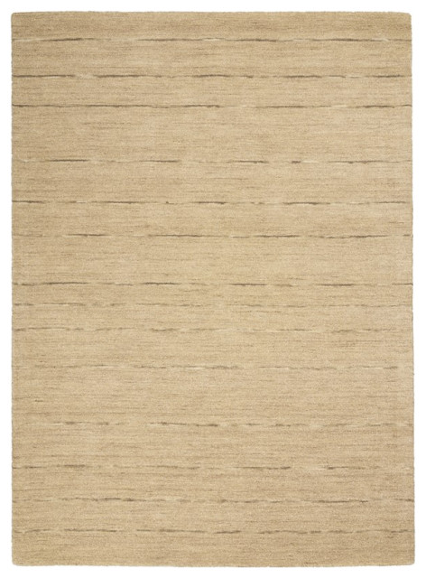 Calvin Klein Ck400 Halo Beige Area Rug, 4'x6' - Transitional - Area ...