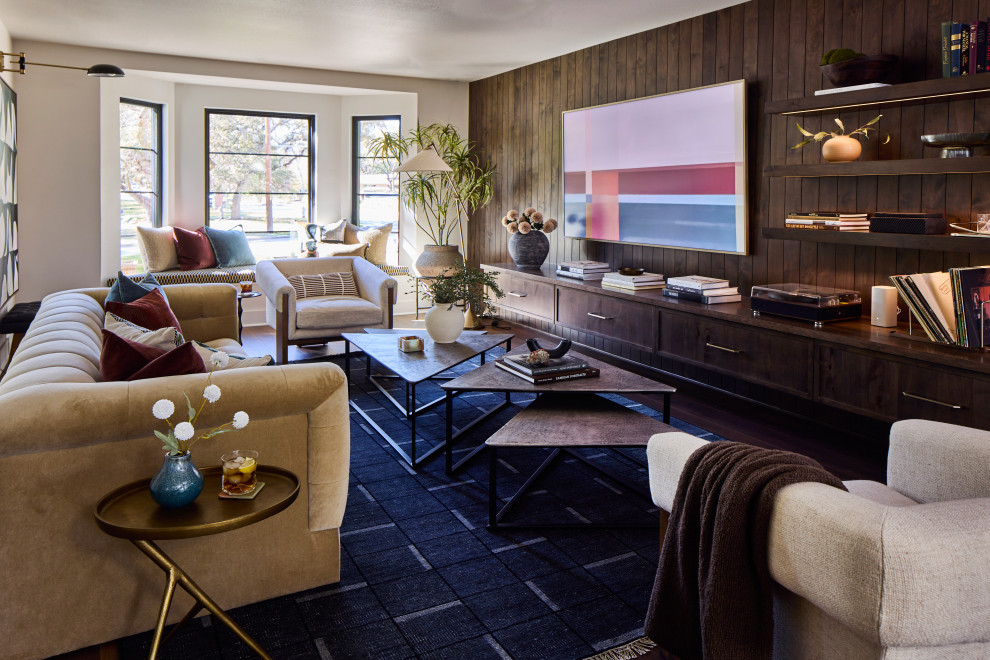 HGTV Smart Home 2025 - Contemporary - Living Room - Denver - by Poonams ...