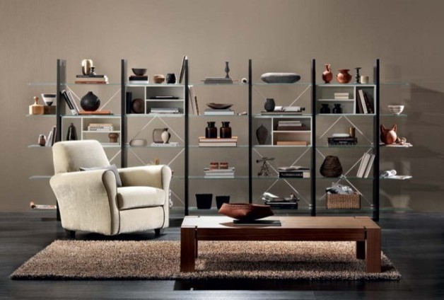 Proxima Bookcase by Natuzzi Italia - Contemporáneo - Boston - de ...