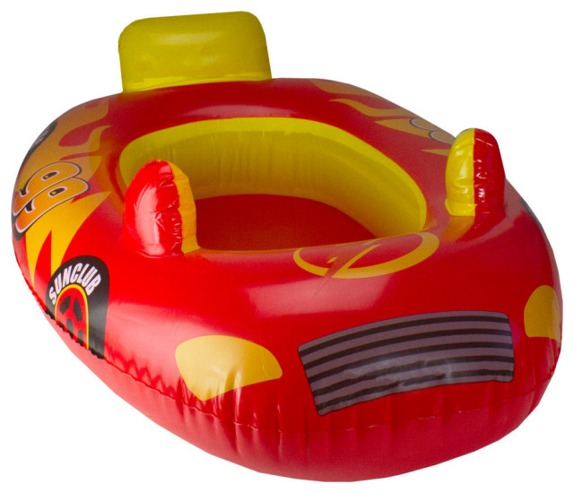 34" Red Children's Race Car Swimming Pool Float - Contemporary - Pool ...