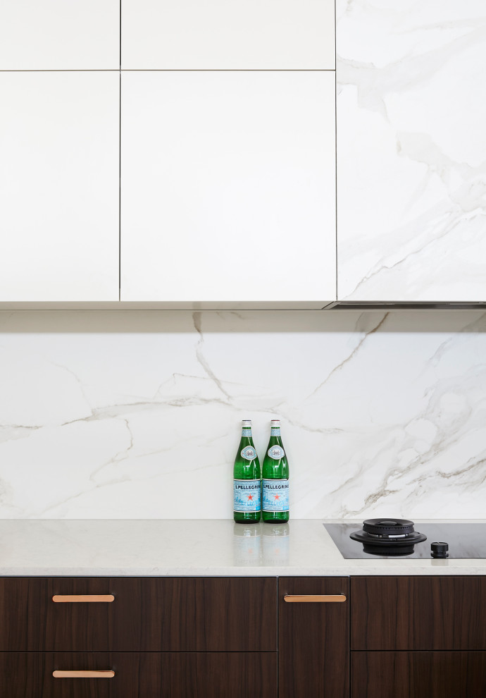 Kitchen Detail_Dekto Splashback and Silestone bench top - Contemporary ...
