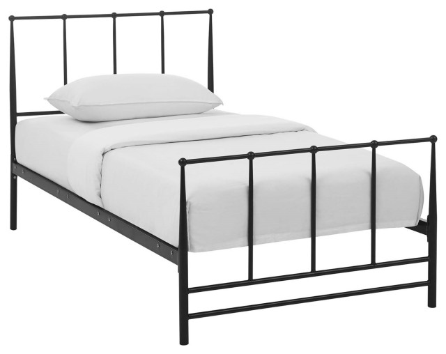 Estate Platform Bed - Serene & Elegant Design | Coated Steel Frame ...