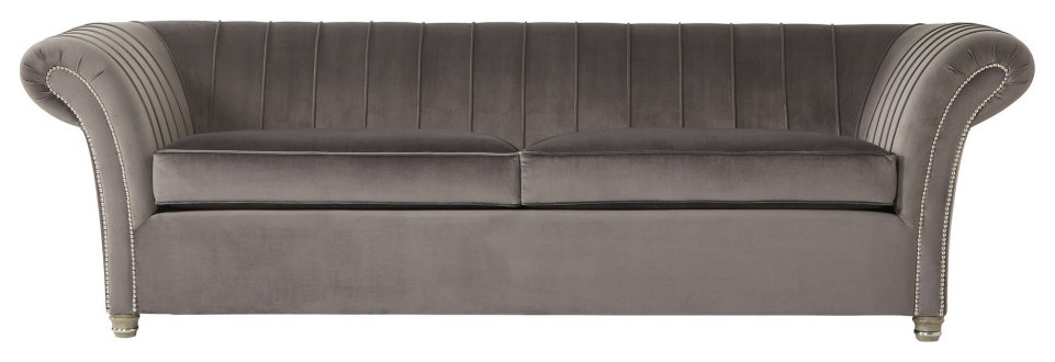 Conan Sofa Vera Charcoal - Transitional - Sofas - by Virgil Stanis Design | Houzz