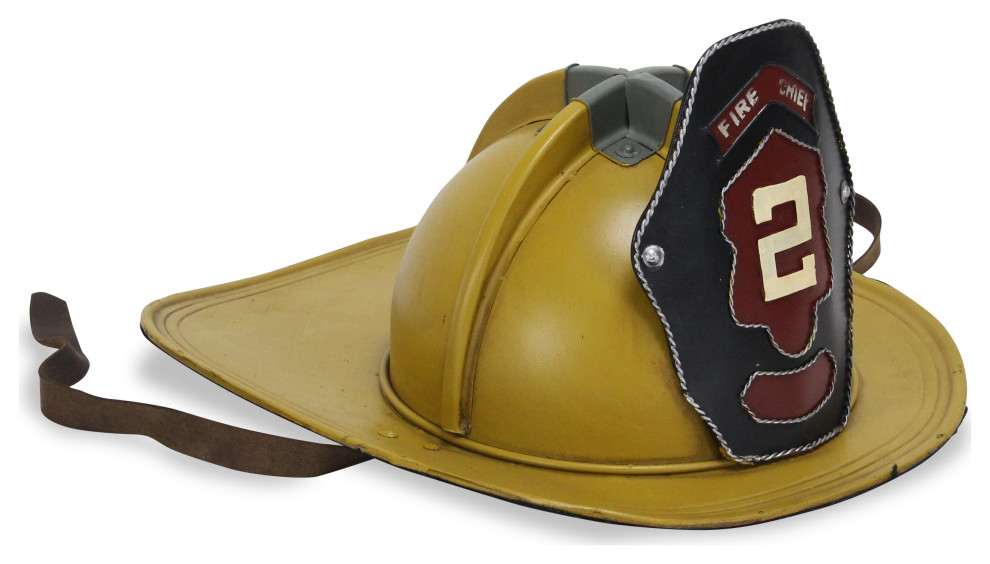 Decorative Fire Captain Hat - Contemporary - Decorative Objects And ...