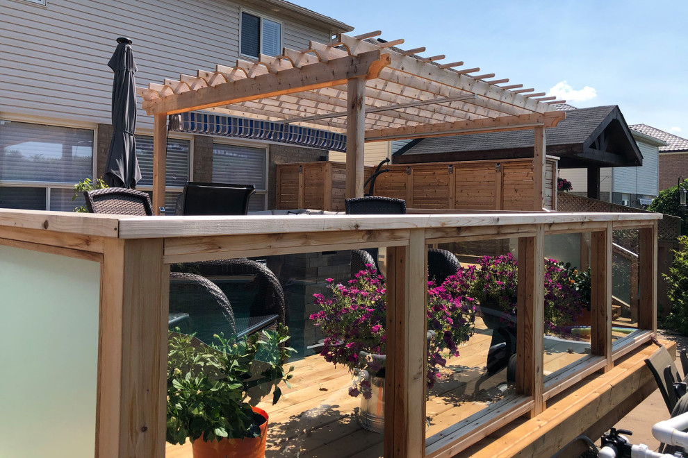 Retractable Canopy, Guelph - Beach Style - Deck - Toronto - by ShadeFX ...
