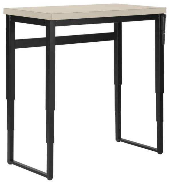 Computer Desk, Home Office, Standing, Adjustable, 48L, Work, Laptop ...