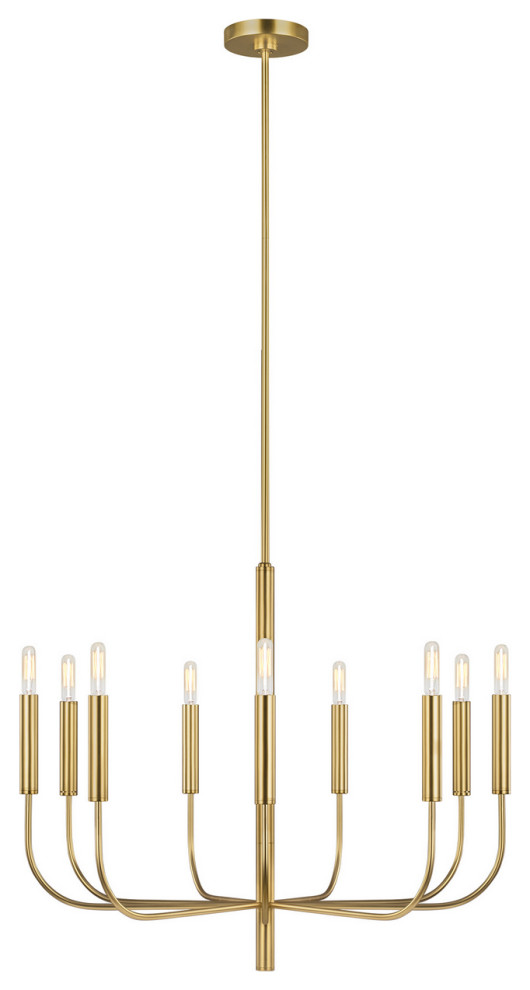 Visual Comfort Studio Brianna Nine Light Chandelier - Transitional ...