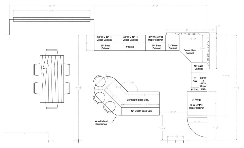 Preliminary Kitchen Layout