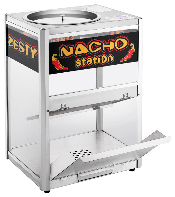 Nacho Machine Food Warmer Steel Countertop Display Case, Merchandiser ...