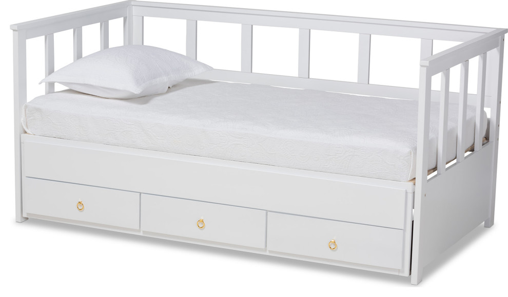 Kendra Expandable Daybed - Transitional - Daybeds - by HedgeApple | Houzz