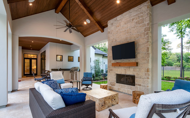 Woodland's Traditional - Traditional - Houston - by Frankel Design ...