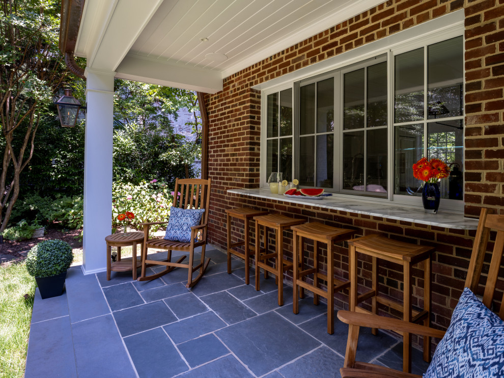 Marble Pass-Through - Transitional - Porch - DC Metro - by Anthony ...