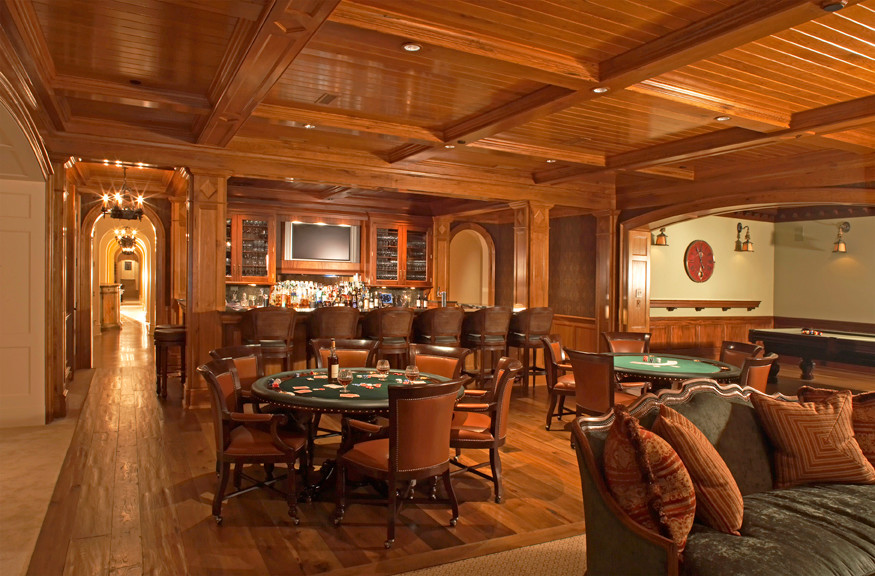 Basement Spaces - Traditional - Basement - New York - by Hiland Hall ...