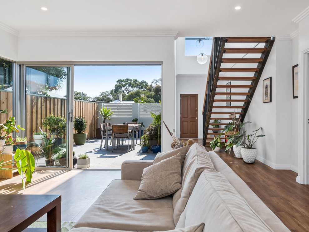 Maylands Small Block Eco-Home - Contemporary - Living Room - Perth - by ...