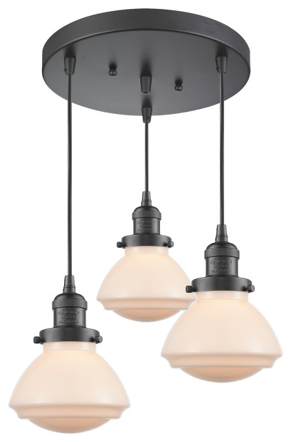 Olean 3-Light Multi-Pendant - Industrial - Pendant Lighting - by ...