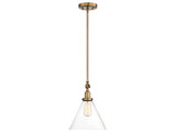 Drake 1-Light Pendant, Polished Nickel - Industrial - Pendant Lighting ...