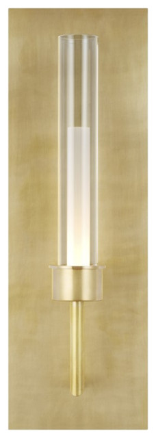 Tech Lighting LED 930 Linger Wall, Natural Brass 700WSLNG1NB-LED930 ...