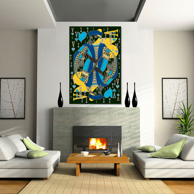 French Playing Card, Lahire, Valet De Coeur, Jack of Hearts, Pop Art ...