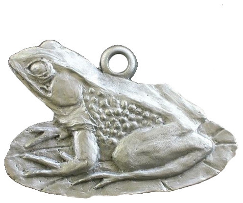 Frog Pewter Ornament - Contemporary - Christmas Ornaments - by Wildlife ...