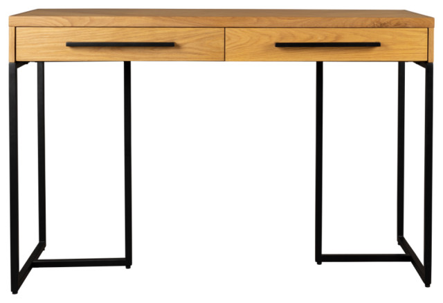 Vintage Herringbone Pattern Console Table | Dutchbone Class ...