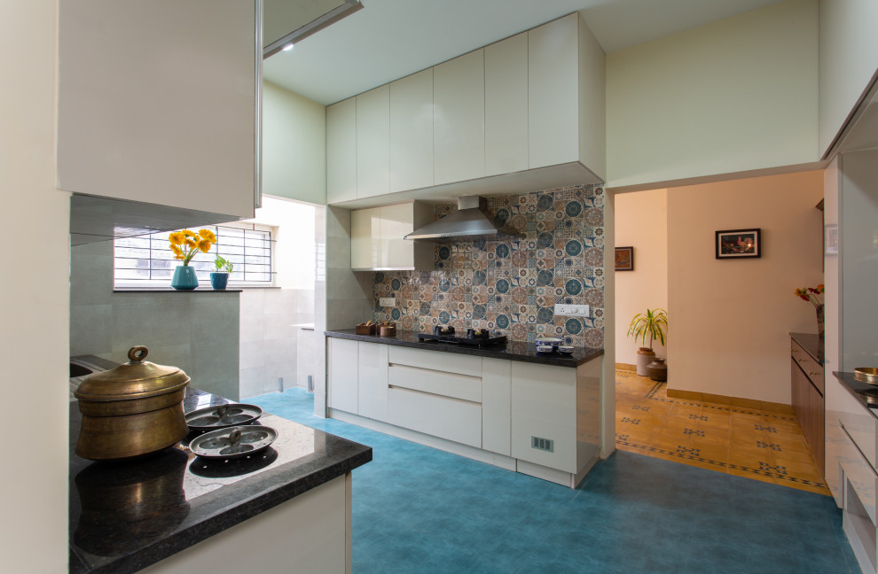 The Kanchipuram House - Indian - Kitchen - Chennai - by Sreenag ...