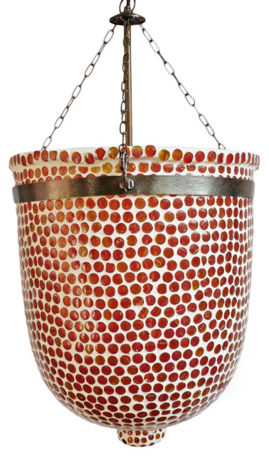 Mai Tai Mosaic Bucket Pendant, Medium - Contemporary - Pendant Lighting ...