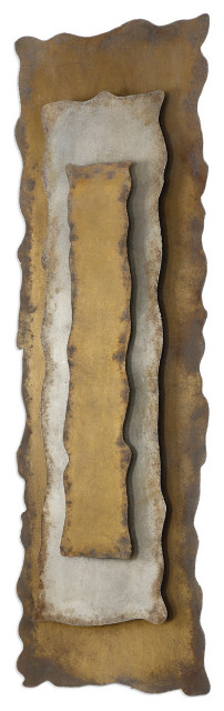 Uttermost Jaymes Oxidized Panel - Contemporary - Metal Wall Art - by ...