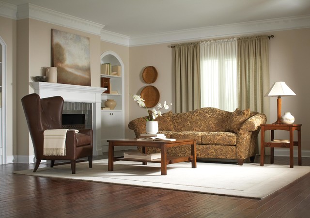 Stickley Fine Upholstery & Leather Collection - Traditional - Living ...