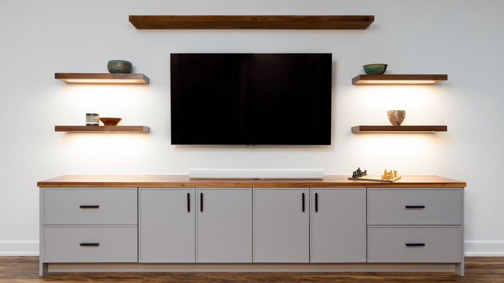Entertainment Room Remodel on Quitman Ave. - Family Room - Denver - by ...