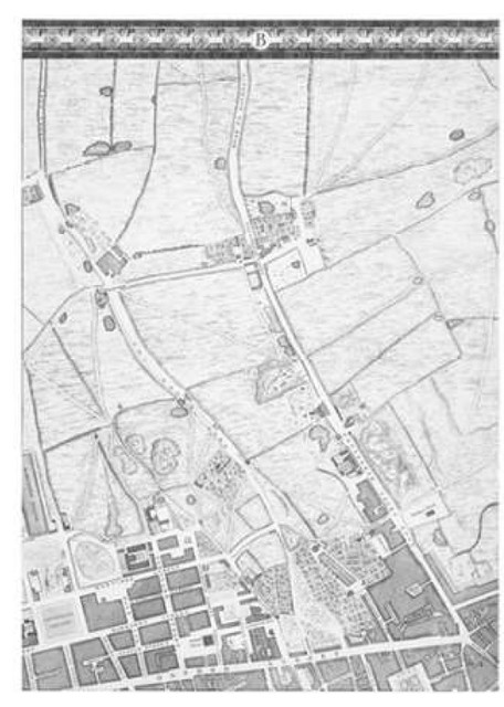 Roque Sectional map of London 1748 Print, 10 x 14 - Contemporary ...