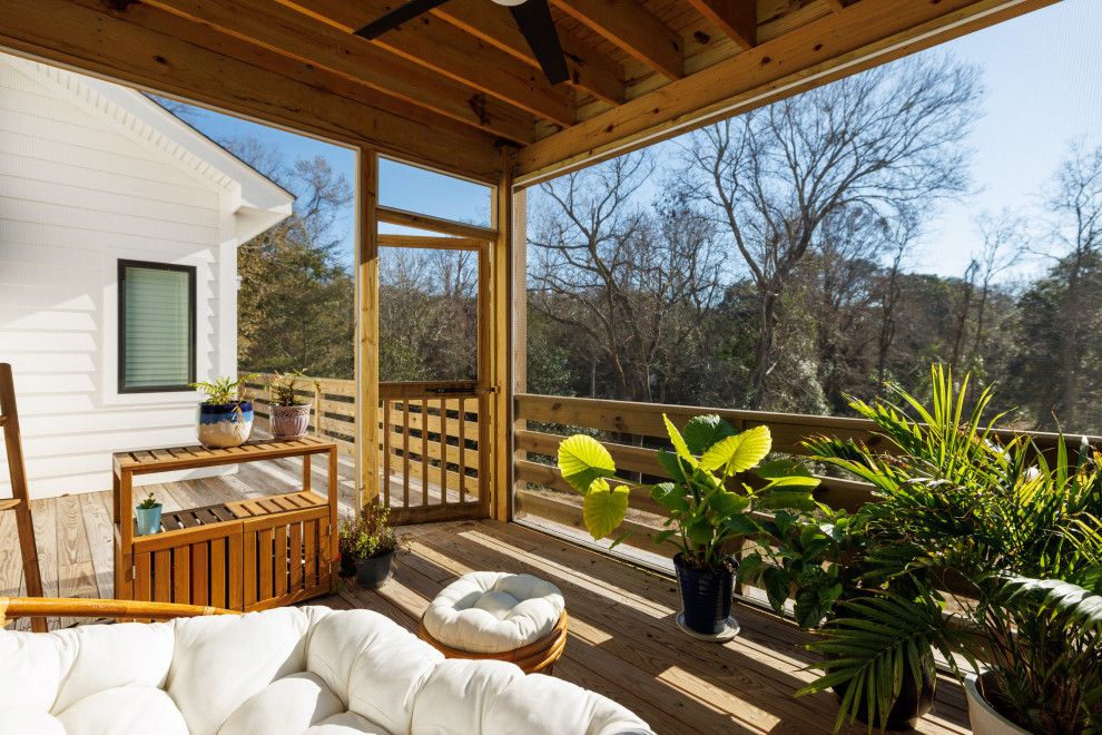 Tall Cliffs: Contemporary Craftsman Style Home - Veranda - Other - by ...