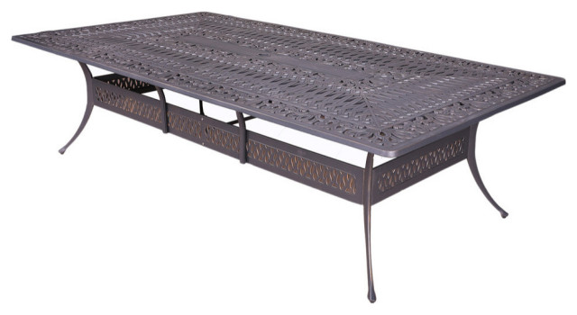 Flamingo Rectangle Dining Table - Traditional - Outdoor Dining Tables - by GatherCraft | Houzz
