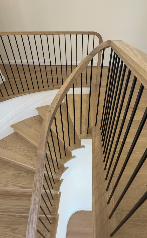 144_Attractive Transitional Staircase in Impressive Modern Home, Vienna ...