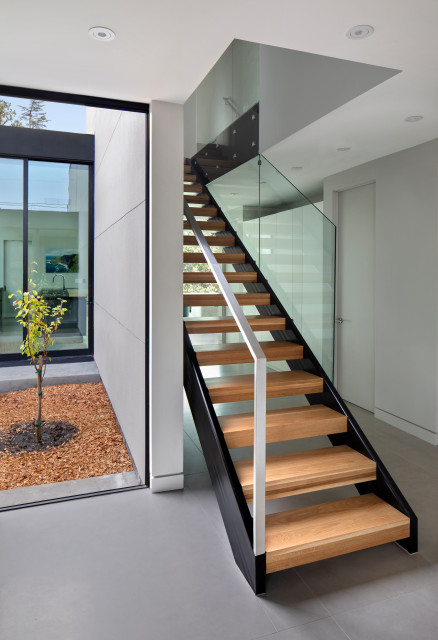2019 Half Moon Bay Modern Home - Modern - Staircase - San Francisco ...