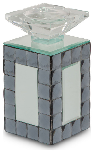 Montreal 8.25" Mirrored Candle Holder, Set of 6 - Candleholders - by ...