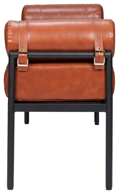 Barrow Bench Brown - Contemporary - Upholstered Benches - by Sideboards ...