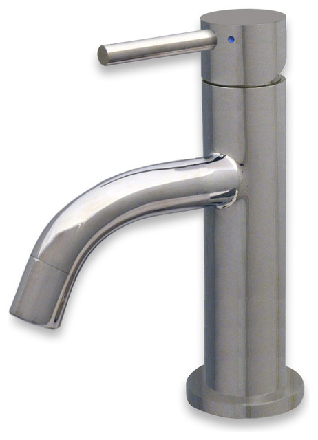Waterhaus Solid Stainless Steel, Single Lever Small Lavatory Faucet ...