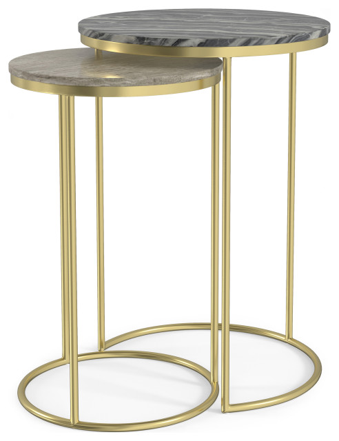 Ashley 2 Pc Nesting Table - Contemporary - Coffee Table Sets - by ...