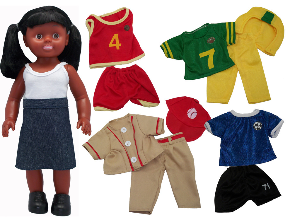 Sports Girl Doll Set - Traditional - Kids Toys And Games - by Get Ready ...
