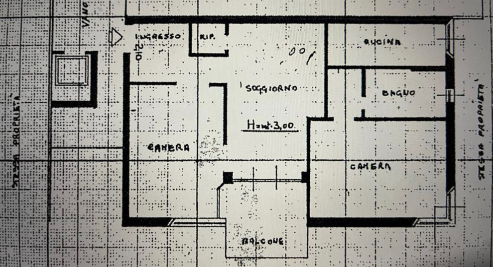 Domande tecniche cucina/salotto(?) con dimensioni e idee.