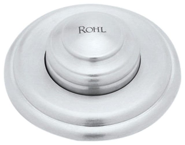Rohl AS525APC Tuscan Brass Air Activated Switch with Button and Control ...
