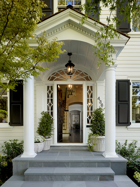 Front Porch With House Plans Dutch Colonial Revival