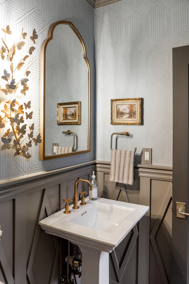 Fair Oaks Project - French Country - Powder Room - Indianapolis - by ...