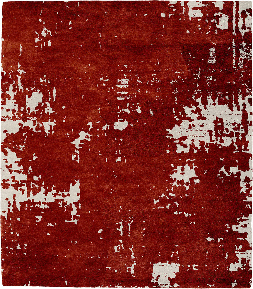 Mercunda Wool Signature Rug, 6' Square - Contemporary - Area Rugs - by ...