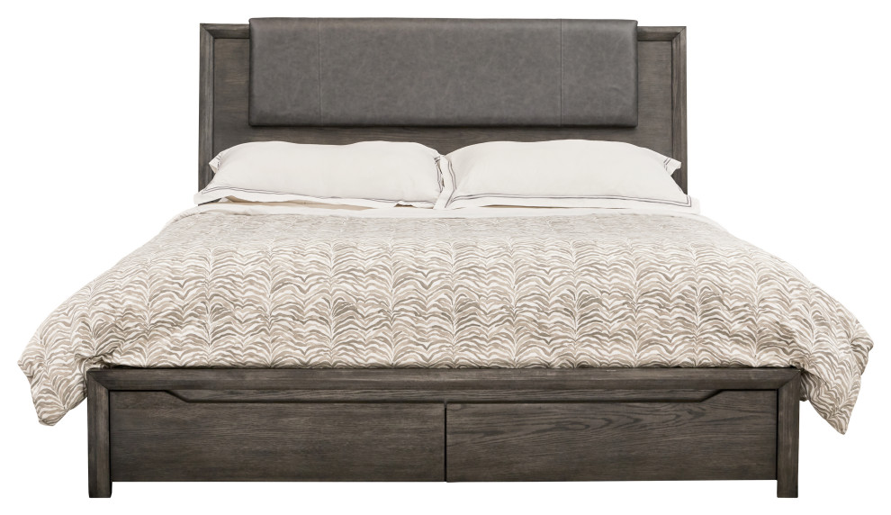 Java Queen Storage Bed - Transitional - Platform Beds - by Pulaski ...