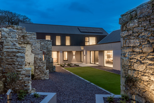 Walled Garden House - Modern - Exterior - Other - by BAAD - Burke ...