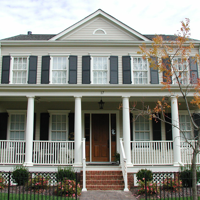 15" x 59" Exterior Sapele Mahogany Louvered Shutters, Black, 59"H ...