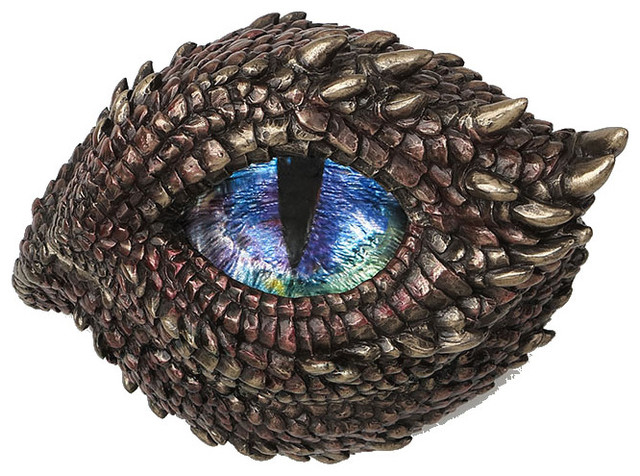 Thorny Scale Dragon Eye Trinket Box, Myth and Legend - Traditional ...