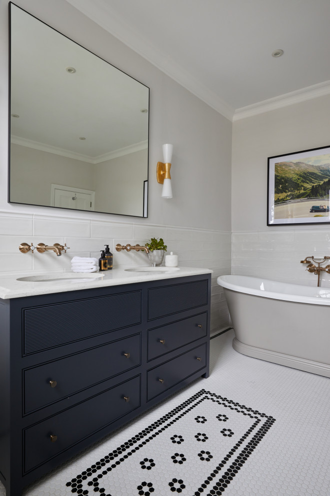 Eltham Villa - Coastal - Bathroom - London - by SWITCH INTERIOR DESIGN ...